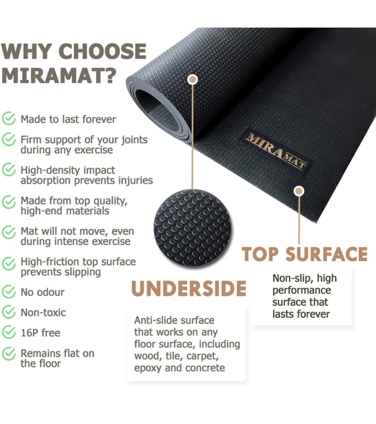 MiraMat - Mega Mat (244cm x 183cm x 7mm) – Wod Gear Australia